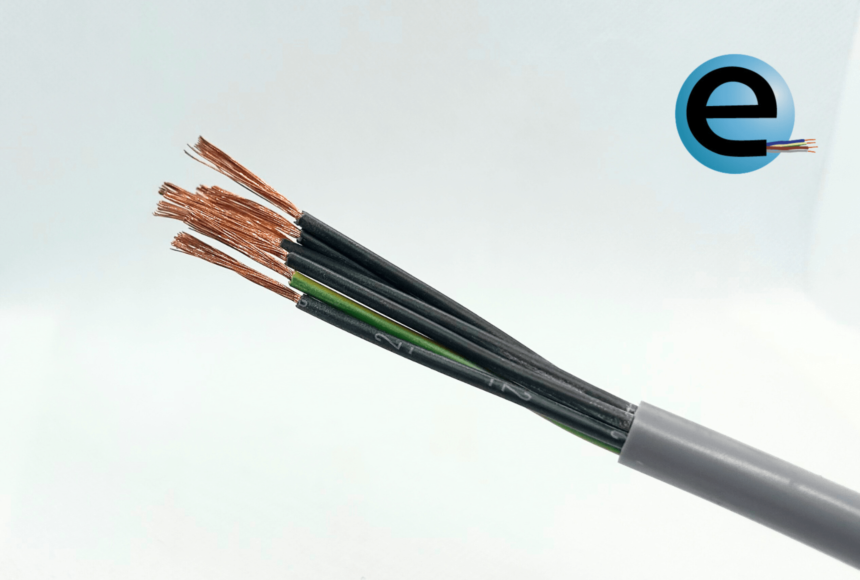 Câble souple de commande non blindé YSLY - JZ (avec vert / jaune) - 0 ...