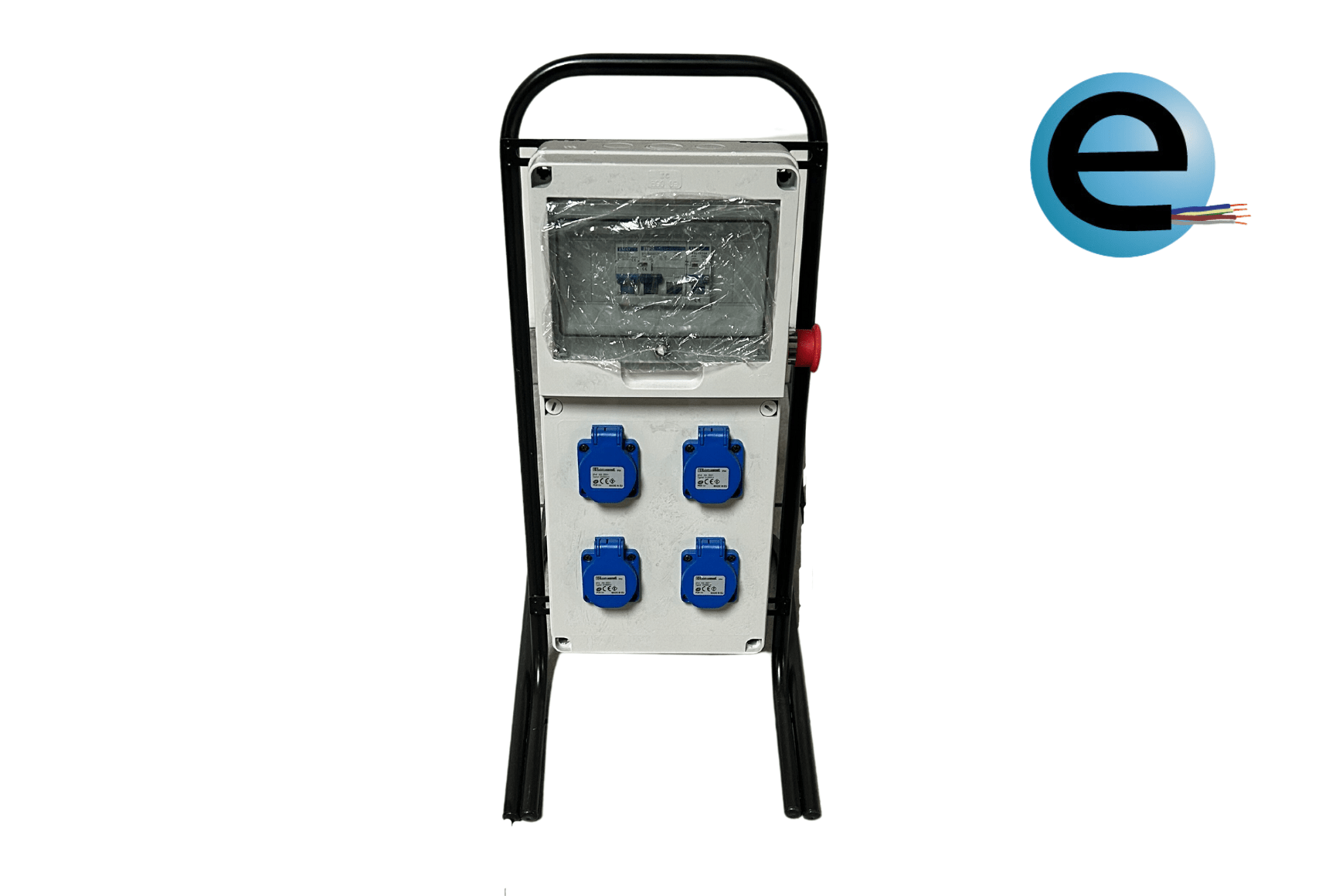 Coffret de chantier "ETAGE" - 4 prises mono - E-Cables